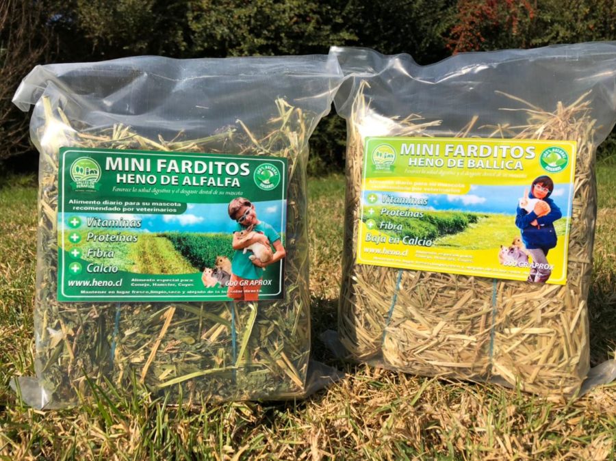 Heno de Alfalfa y Ballica. – Heno alimento para Conejos, Cuy ...